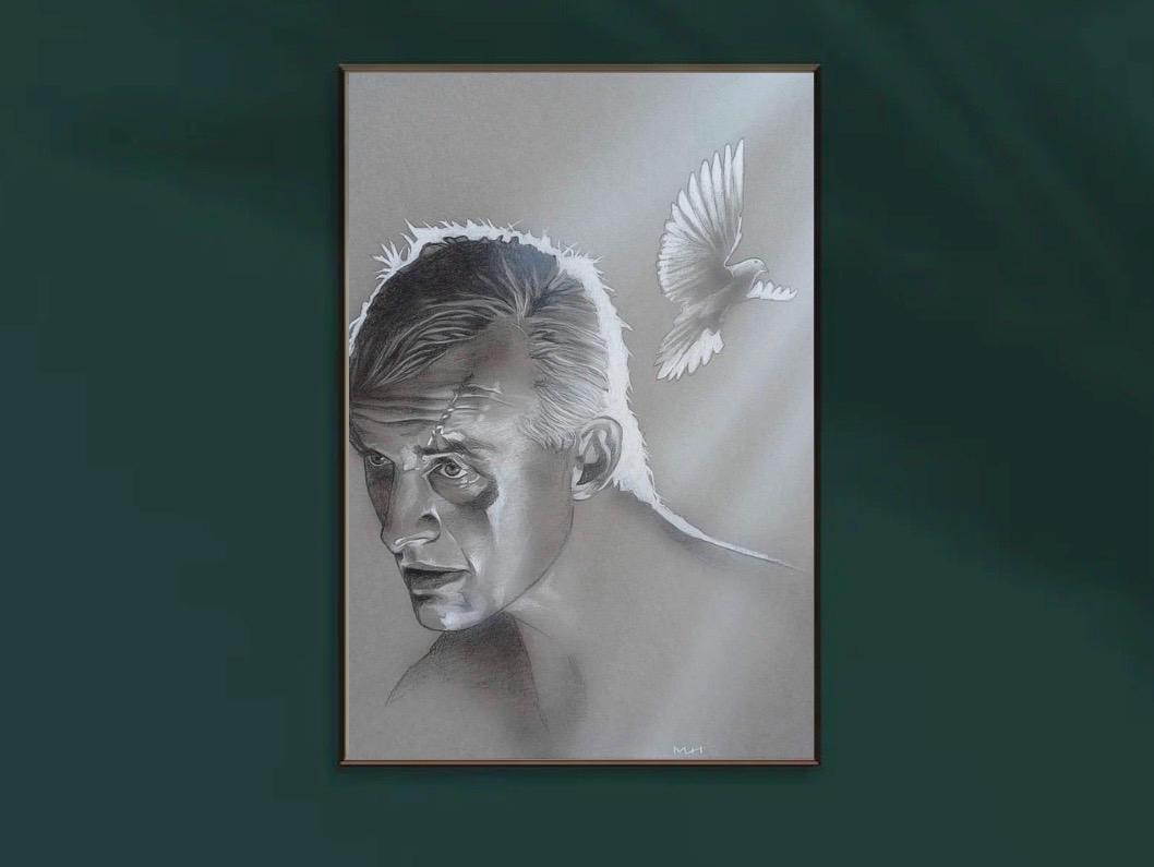 Roy Batty Blade Runner Art Print From Original Artwork – Sci-fi Wall ...