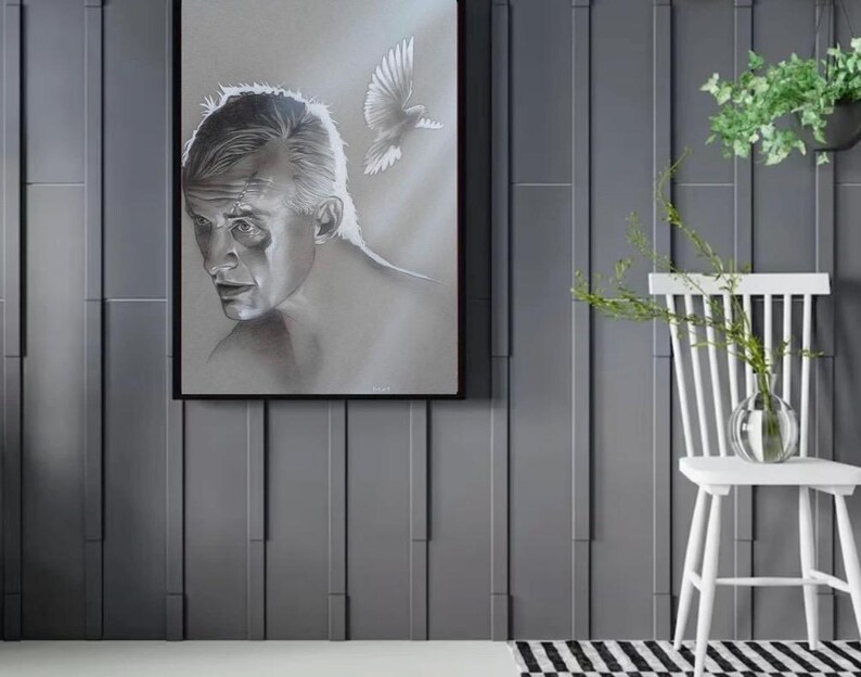 Roy Batty Blade Runner Art Print From Original Artwork Sci-fi Wall Art ...