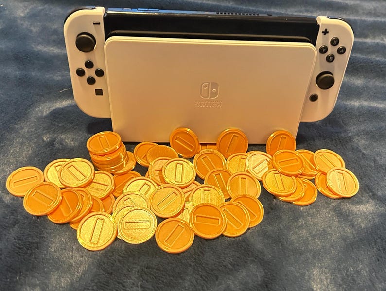 Super Mario Coin - Etsy
