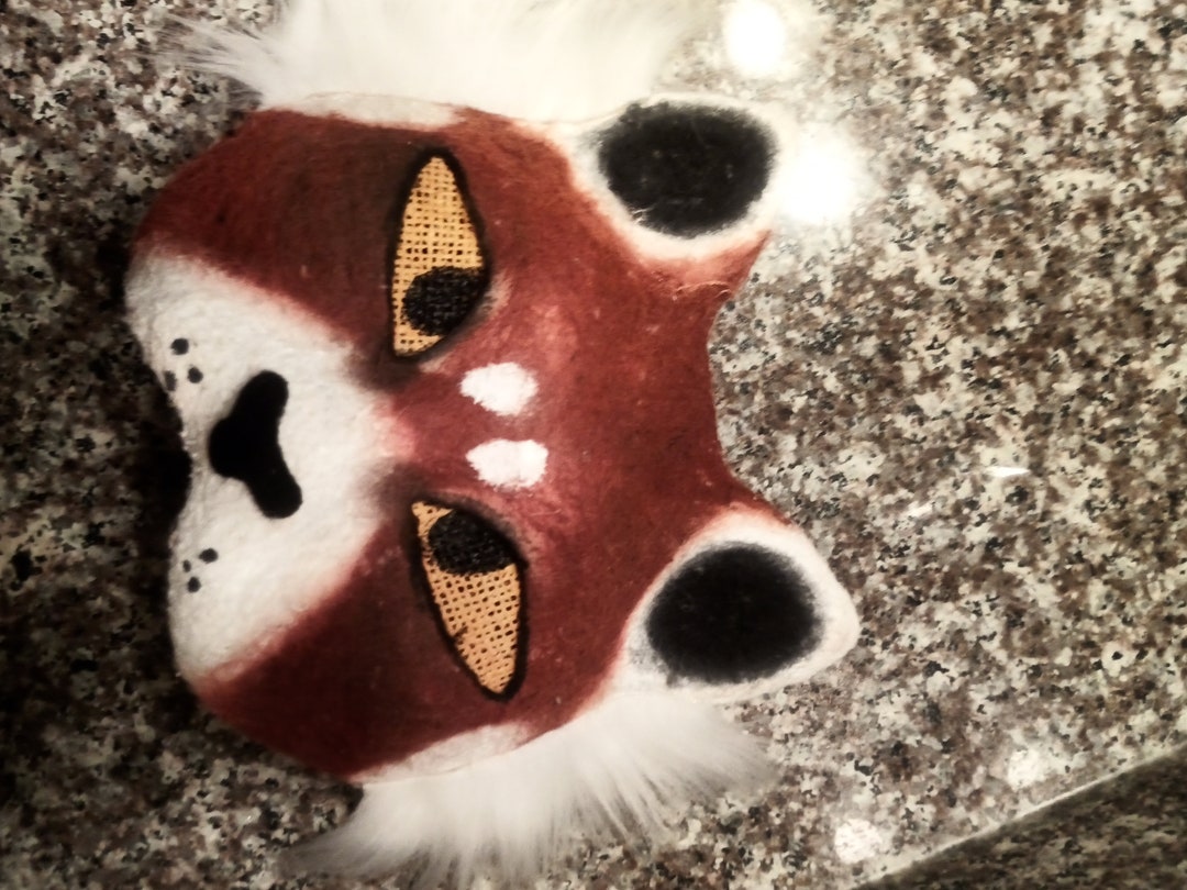 Red Panda Therian Mask - Etsy