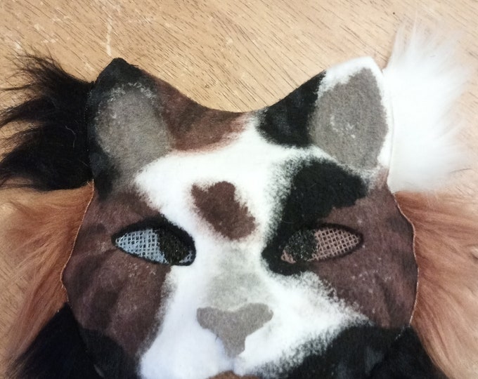 Calico Cat Therian Mask - Etsy