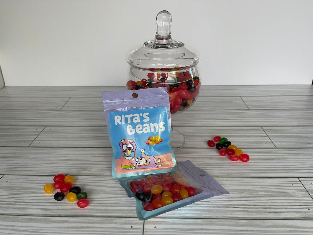 Ritas Beans Bluey Favor - Etsy