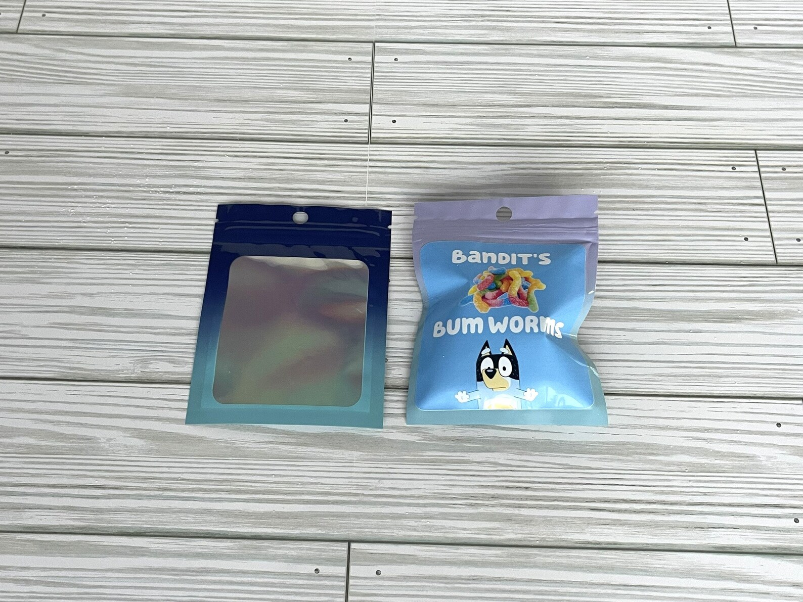 Bandit’s Bum Worms – Bluey Party Favor - Etsy