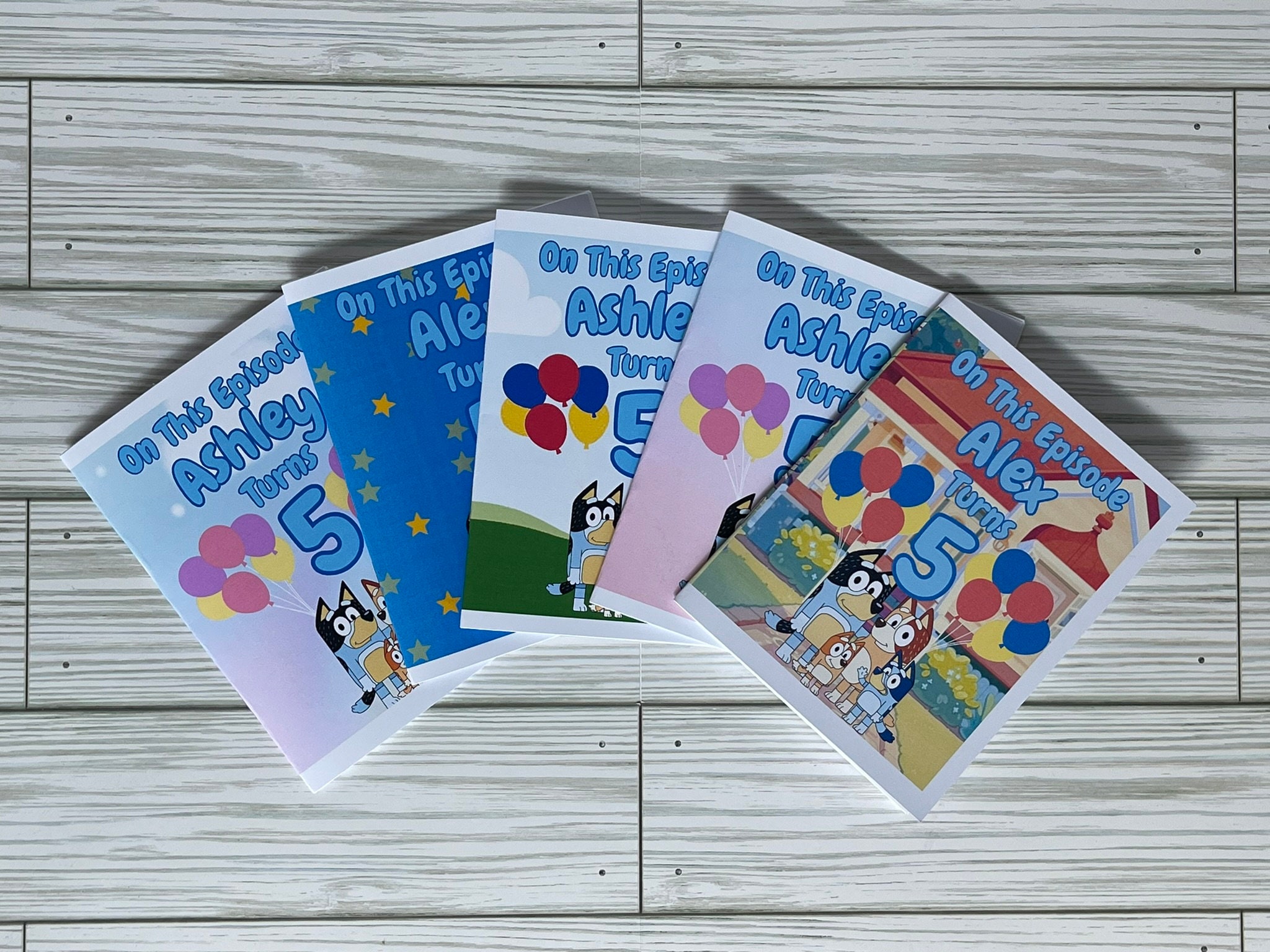 Bluey Personalized Coloring Book – Fun Custom Gift for Kids Birthday ...