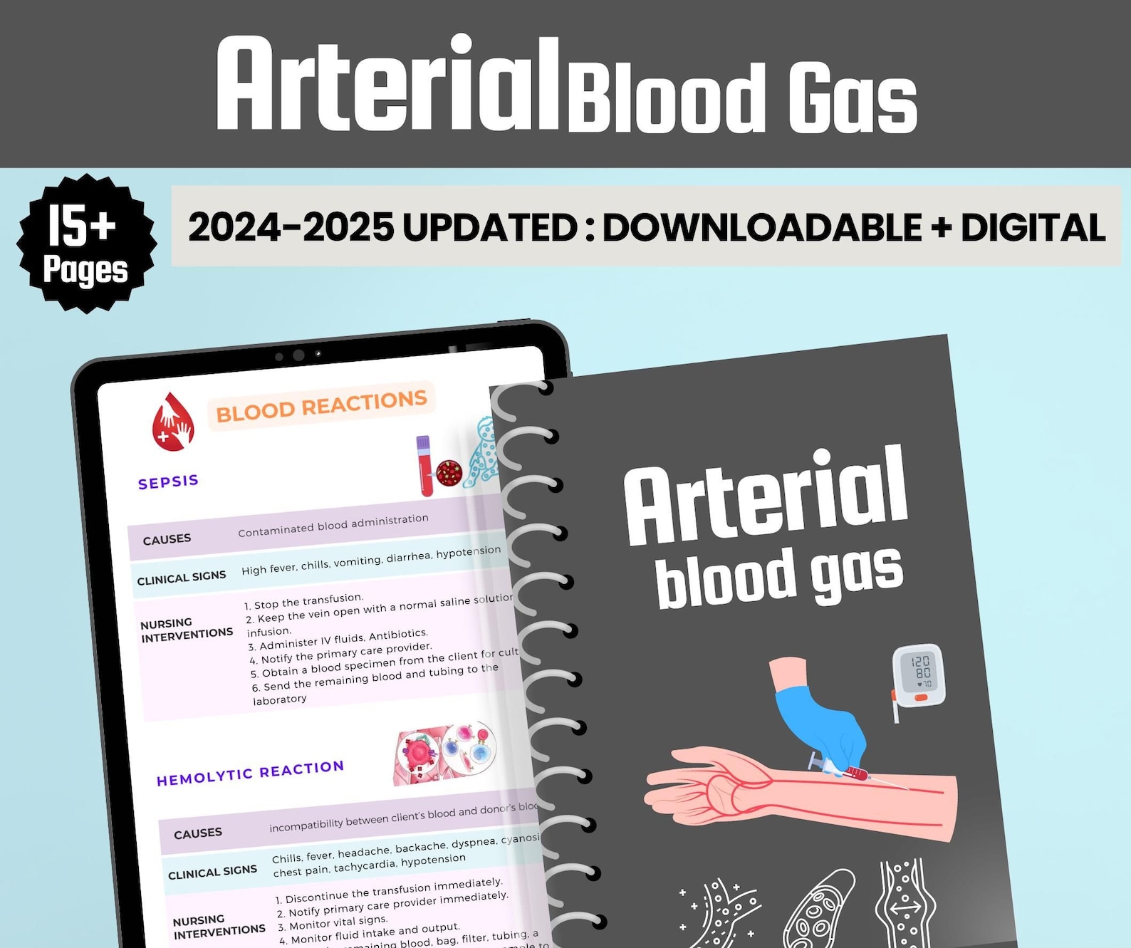 Arterial Blood Gases | ABG Interpretation | Acid-base Balance | Nursing ...