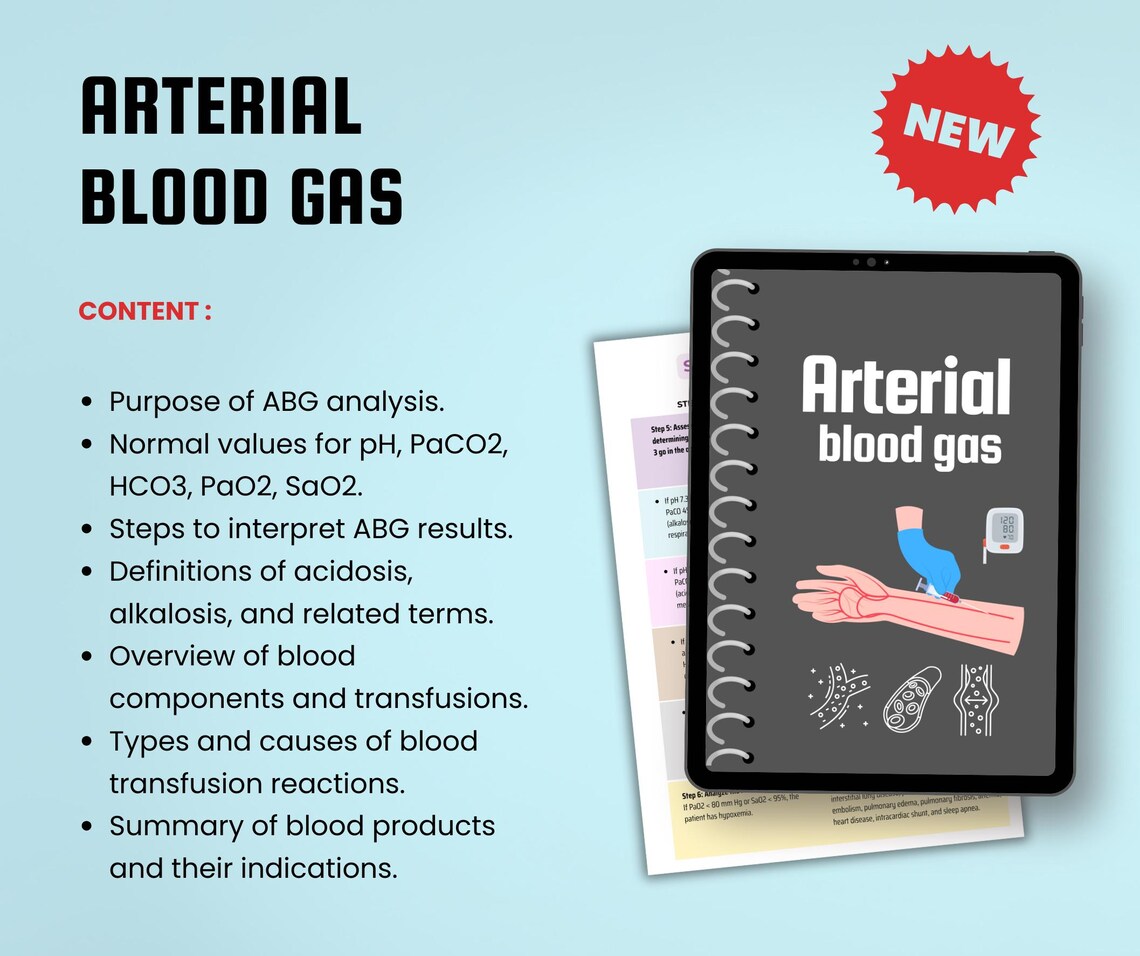 Arterial Blood Gases | ABG Interpretation | Acid-base Balance | Nursing ...