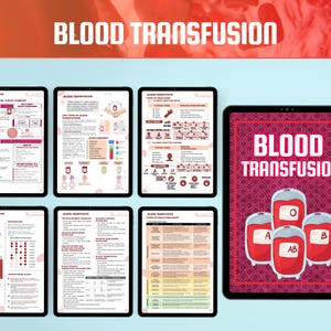 Blood Transfusion Guide | Hematology Nurse Notes | Nursing & Healthcare ...
