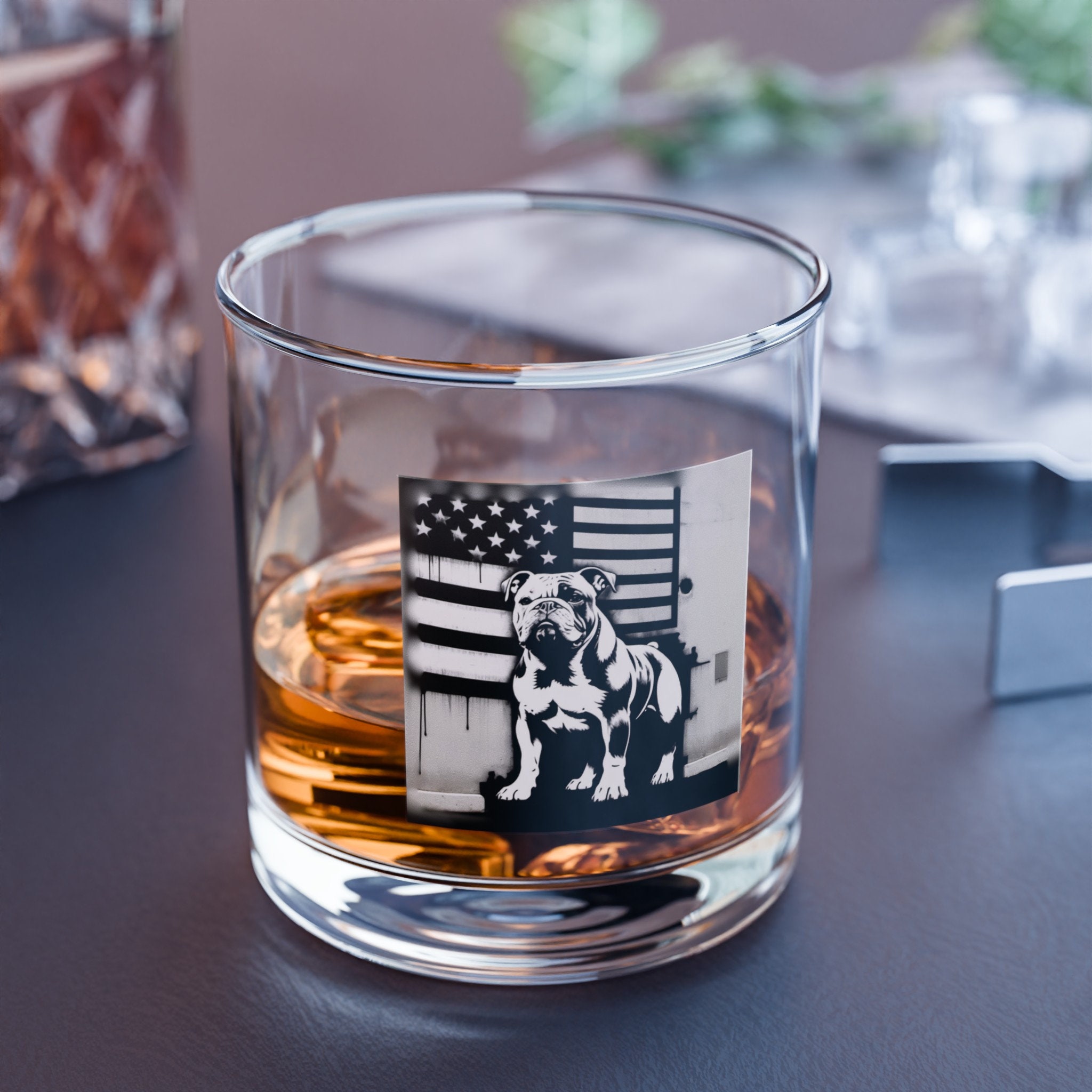 USMC Inspired Patriotic Rocks Glass - Unique Gift Idea, Military ...