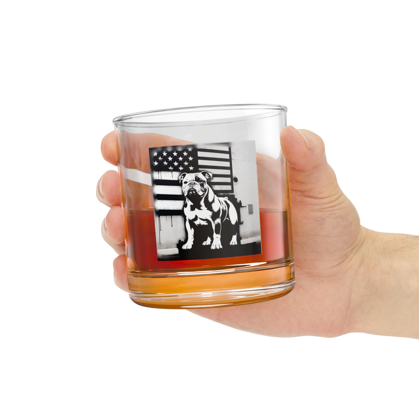 USMC Inspired Patriotic Rocks Glass - Unique Gift Idea, Military ...