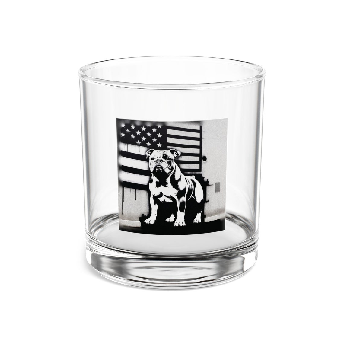 USMC Inspired Patriotic Rocks Glass - Unique Gift Idea, Military ...