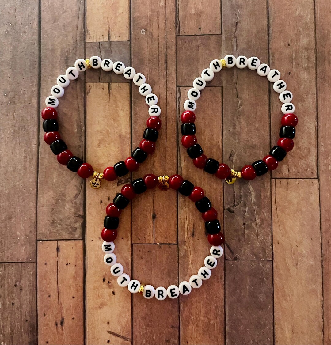 Mouth Breather, Beaded Bracelet, ST - Etsy