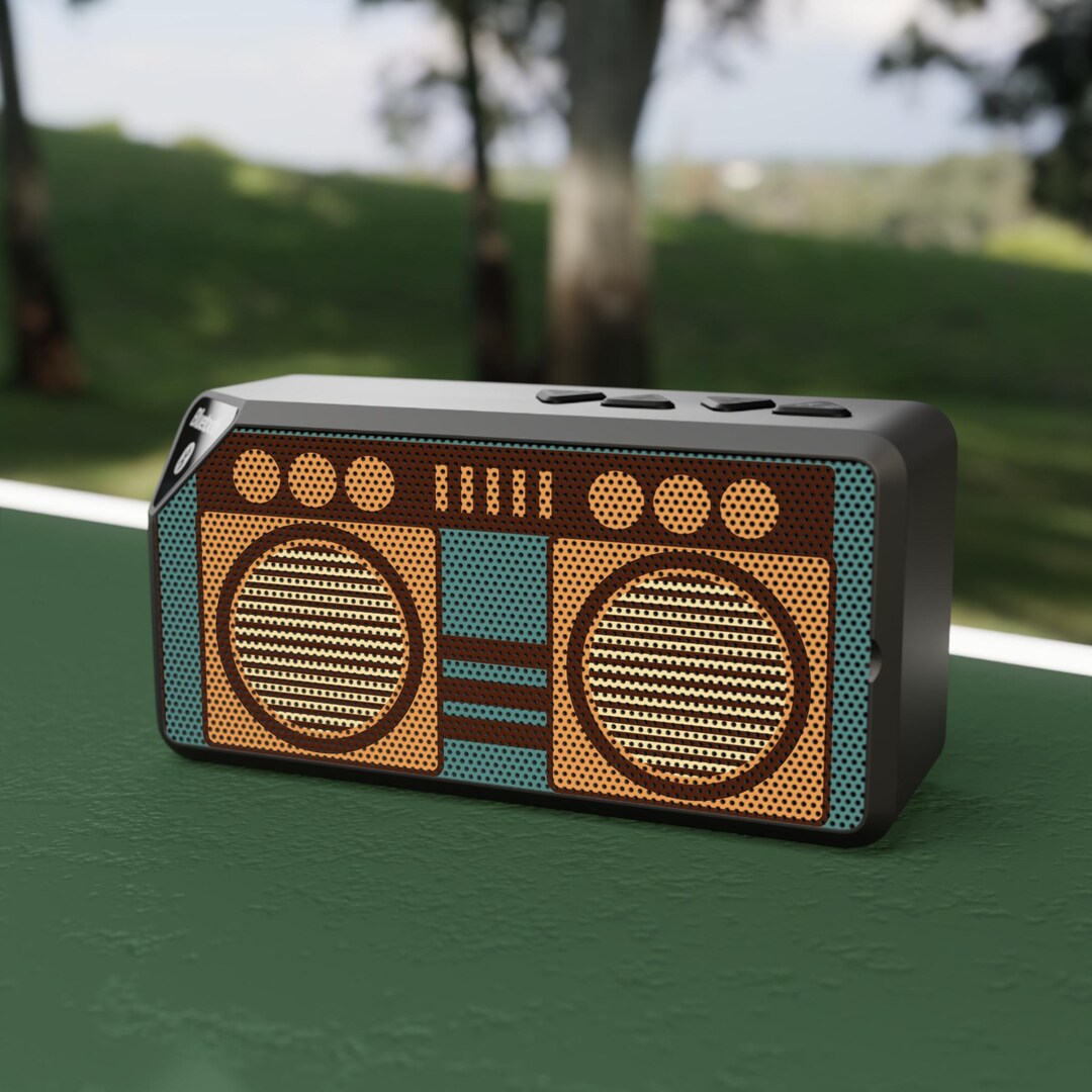 Teen Bluetooth Speaker, Retro Boom Box Design, Kid Christmas Gift ...