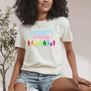 Variety Darling, Disability Pride Shirt, Comfort Colors, Body ...