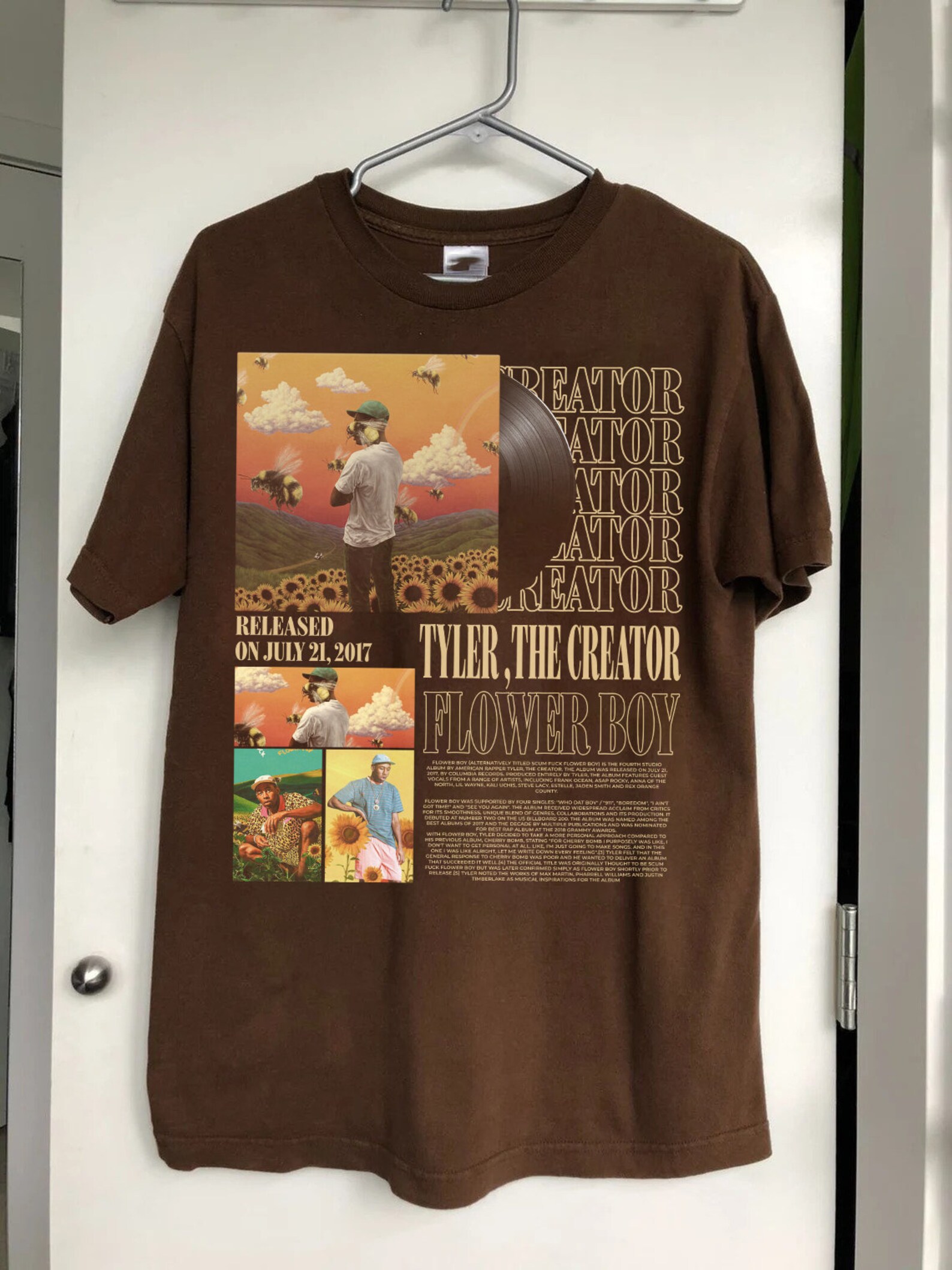 Vintage Bootleg Tyler the Creator Tee, Rapper Merch, Rap Album Shirt ... Vintage Bootleg Tyler the Creator Tee, Rapper Merch, Rap Album Shirt ...