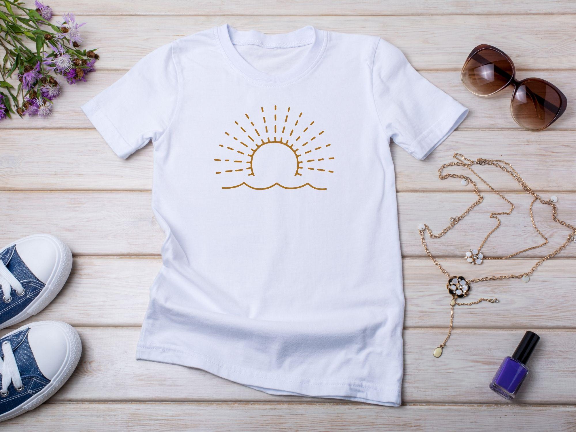 Sunrise SVG, Sun Svg for Cricut, Sunrise Clipart, Sunrise Cut File, Sun ...