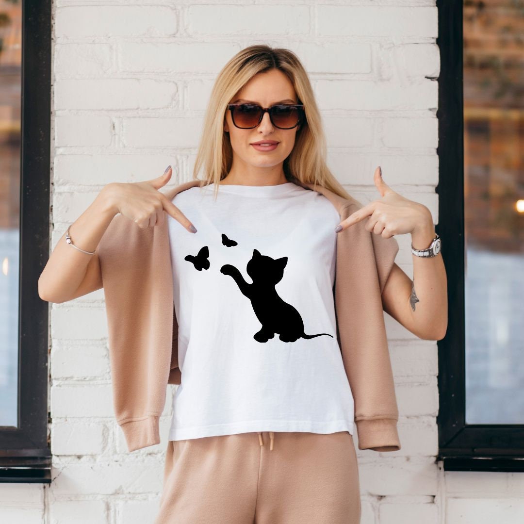 Cat SVG Bundle, Cat PNG Bundle, Cat Clipart, Kitten Svg, Cat Silhouette ...