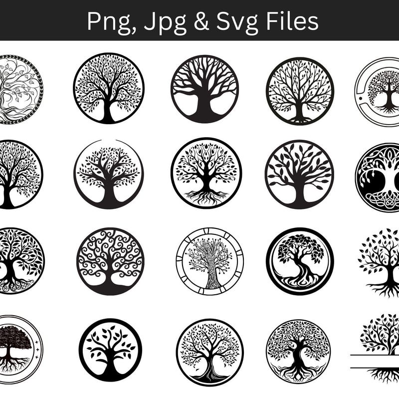 Tree of Life Svg - Etsy
