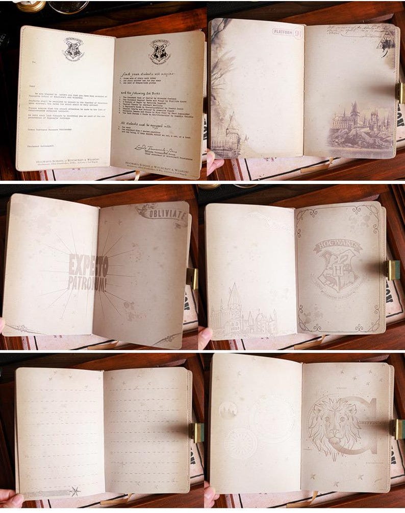 Wizard School Junk Journal, Magic School Journal, Hogwarts Notebook ...