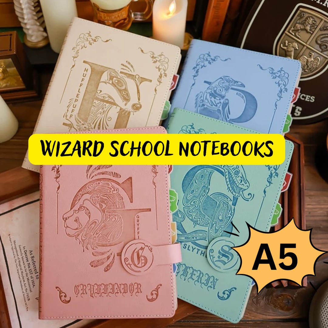 Wizard School Junk Journal, Magic School Journal, Hogwarts Notebook ...