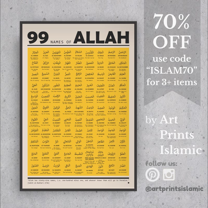 Islamic Poster - Etsy