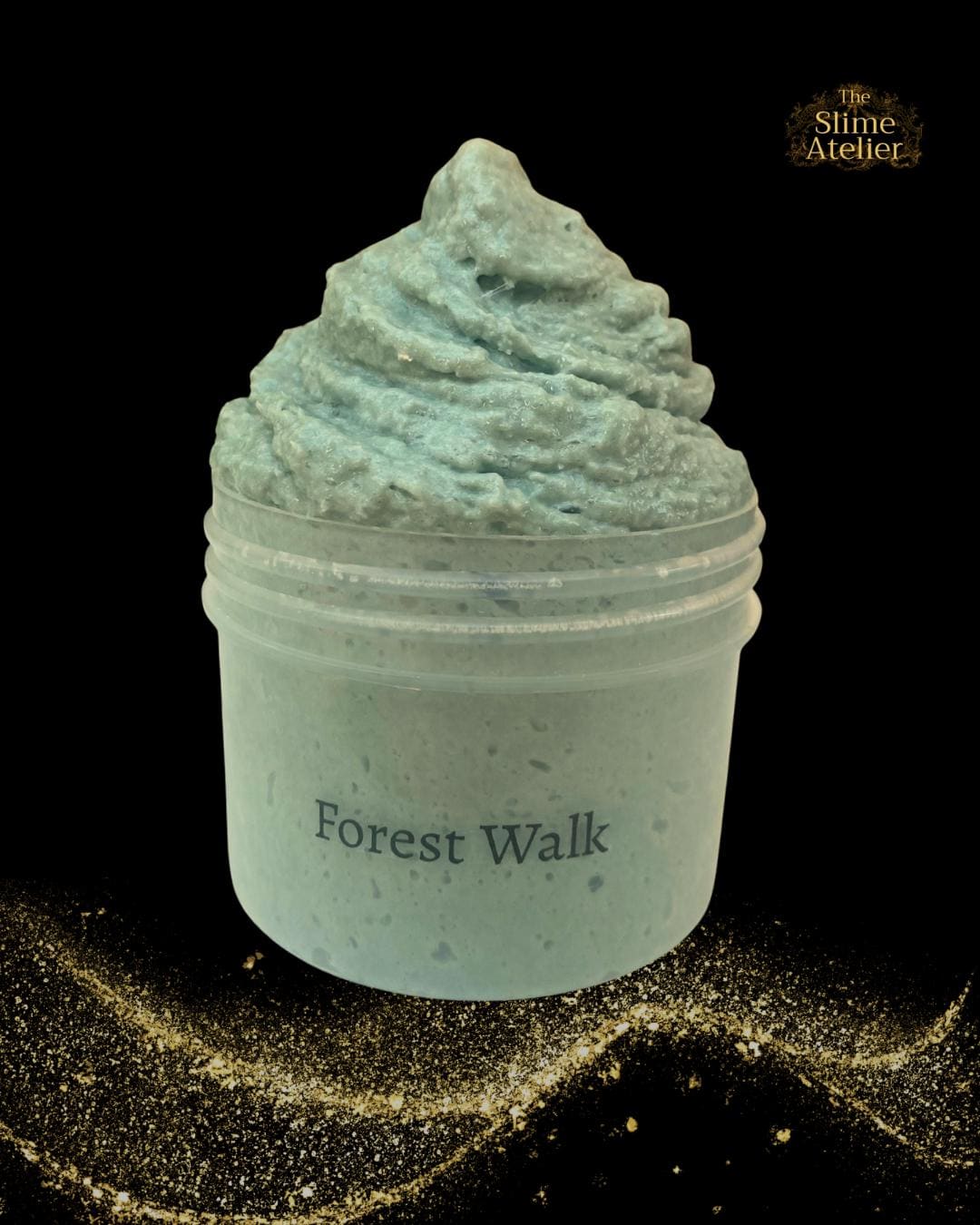 Crunchy Snow Fizz Slime: Forest Green. Woody Pine & Vetiver Scent - Etsy