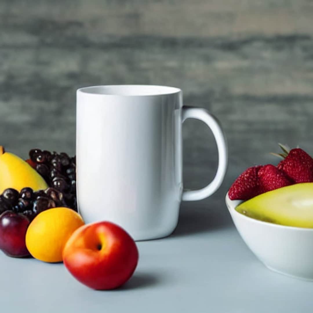 Plain White Coffee Mug Simple, Elegant, and Versatile Image - Etsy