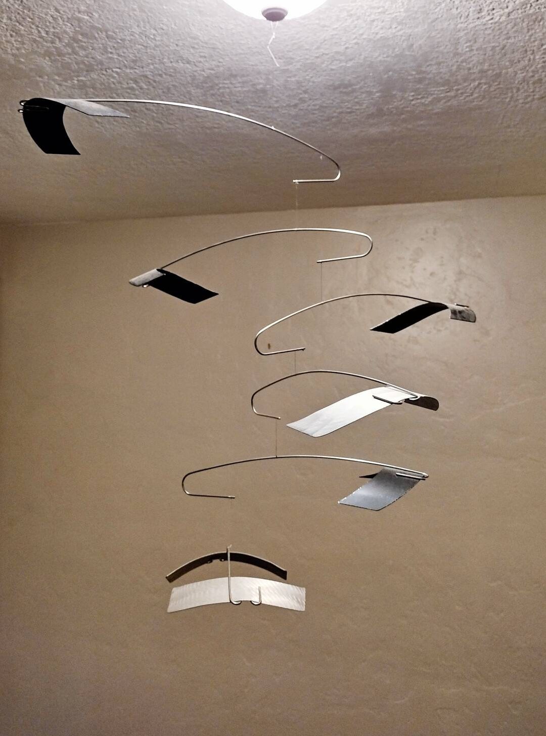 Signed Steel Mobile Kinetic Sculpture - Etsy