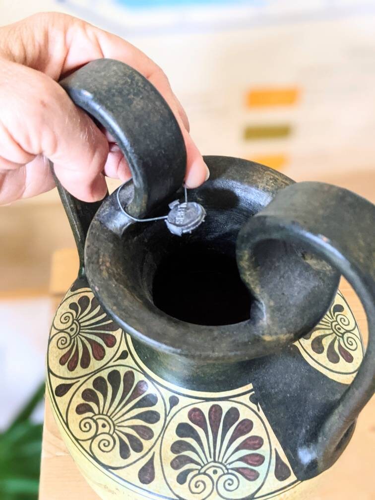 Griechische Amphore Reproduktion Menaden und Satyres Attic | Etsy