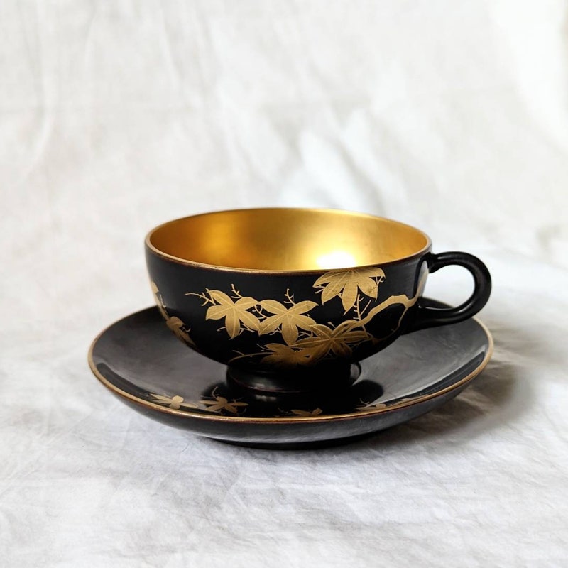 Gold Tea Cups - Etsy