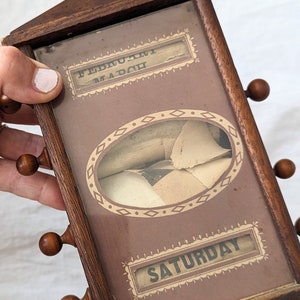 Antique Perpetual Calendar Edwardian As-is - Etsy