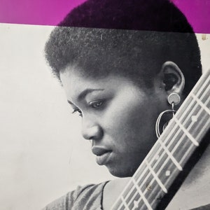 Odetta Original 1960's Concert Poster Fuchsia Modernist Chicago - Etsy