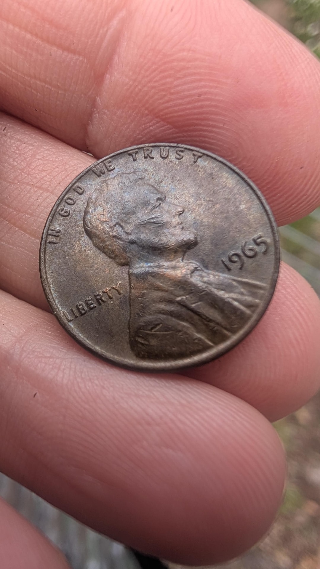 1965 Lincoln Penny "l" Error No Mint Mark - Etsy