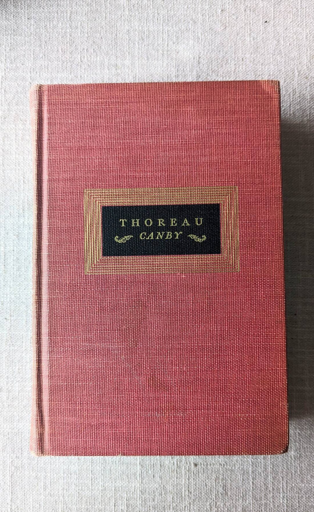 Thoreau Biography 1939 H. S. Canby First Edition - Etsy