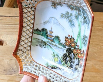 Mt Fuji Plate | Etsy