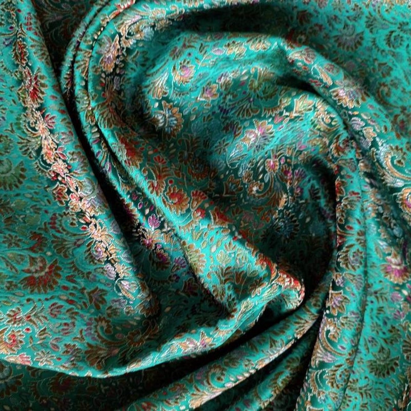 Chinese Silk Fabric - Etsy