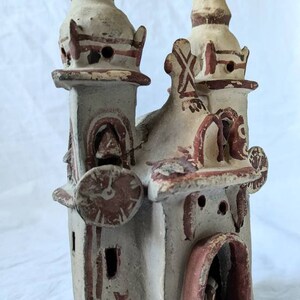 Terra Cotta Church Mexican Traditional Handmade 9 Inch - Etsy