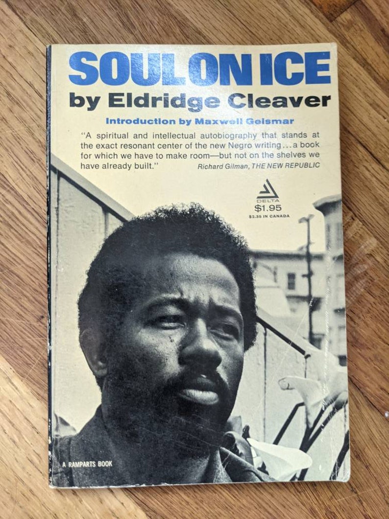 Soul on Ice Eldridge Cleaver 1968 4o libro de bolsillo de impresión ...