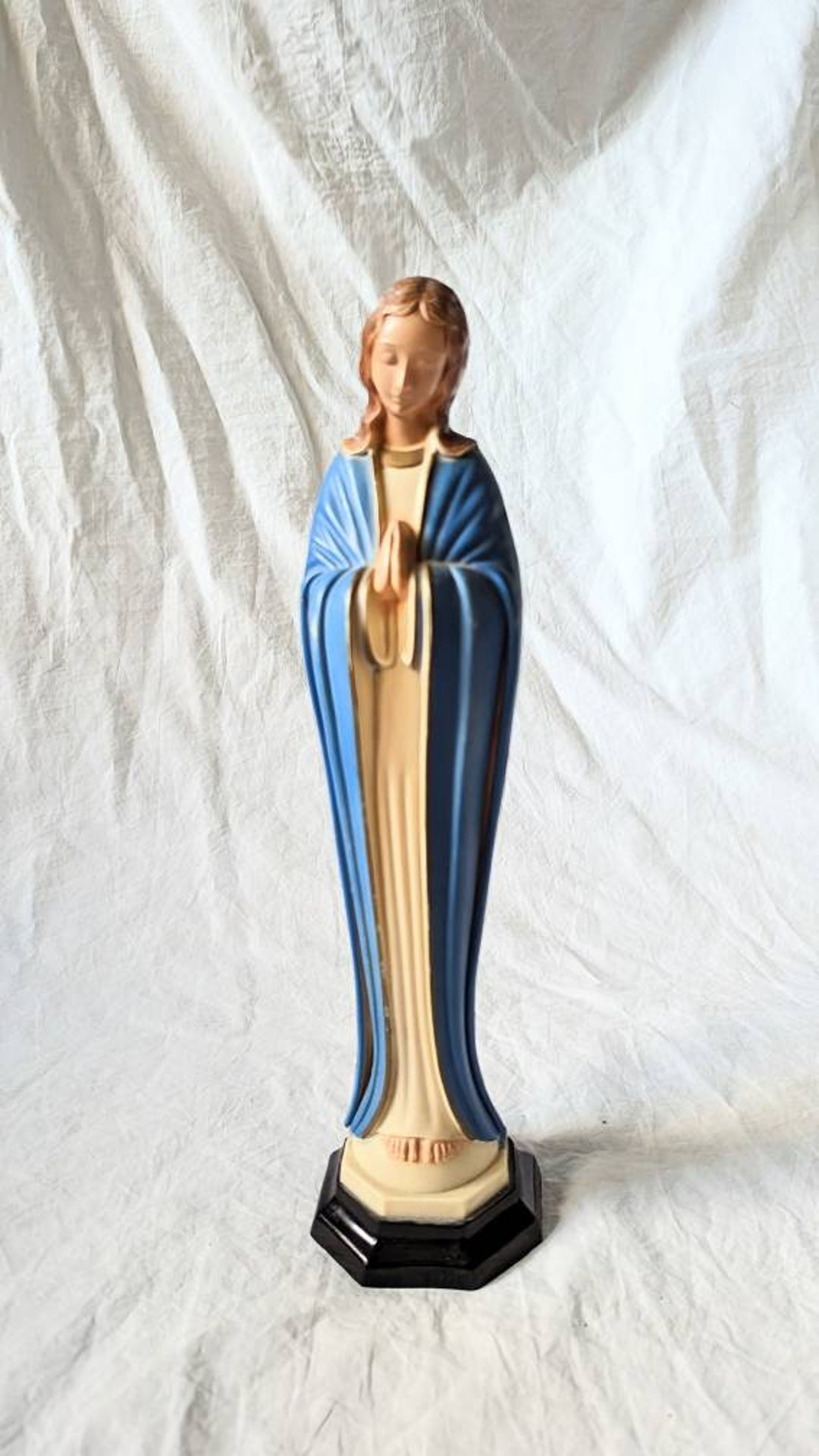 Hartland Plastic Virgin Mary Statuette 11.5 Inches - Etsy