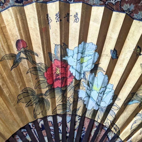 Chinese Fan Wall Art - Etsy