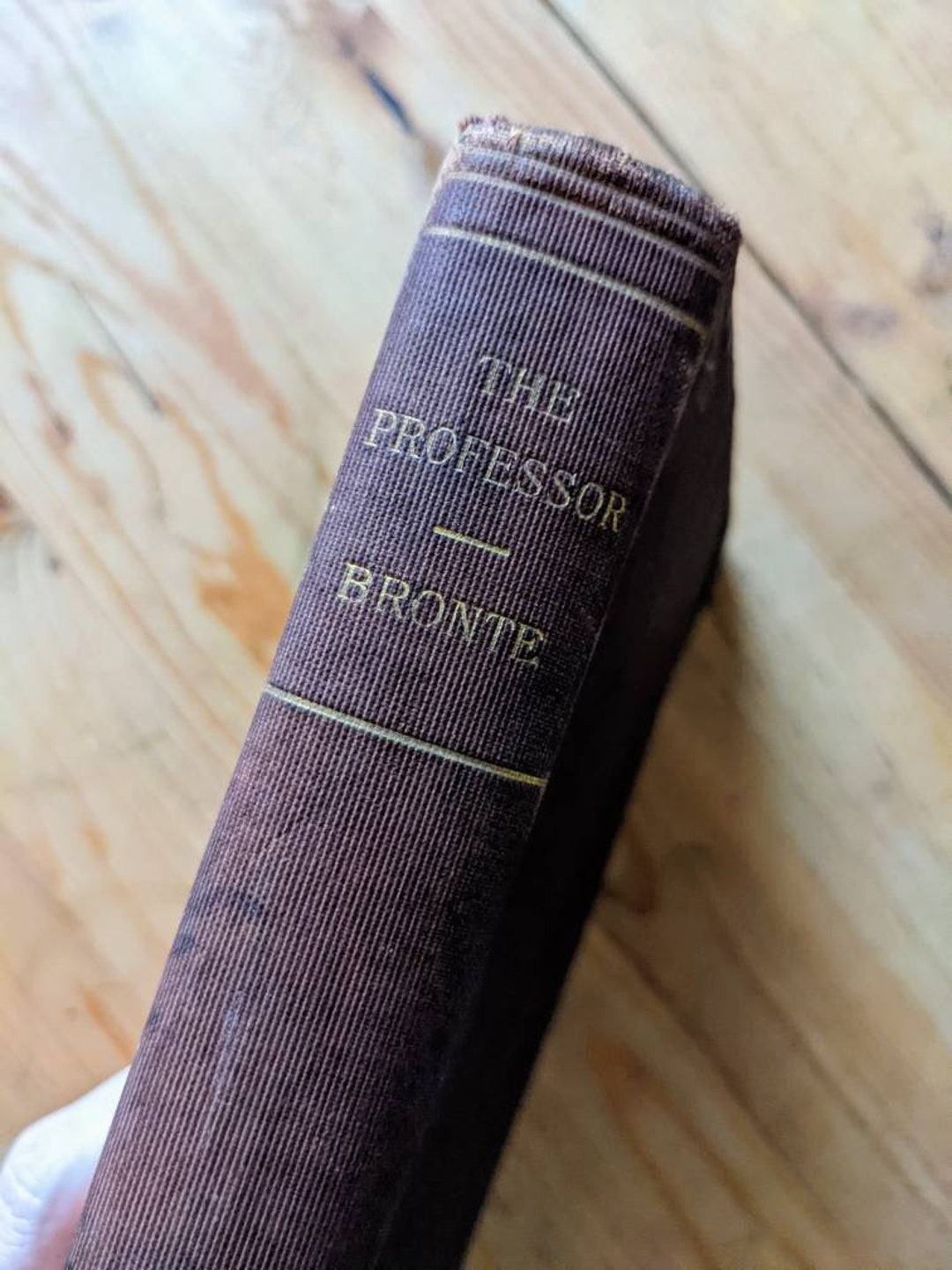 The Professor Charlotte Brontë Victorian Oxford Edition - Etsy
