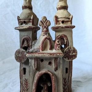 Terra Cotta Church Mexican Traditional Handmade 9 Inch - Etsy
