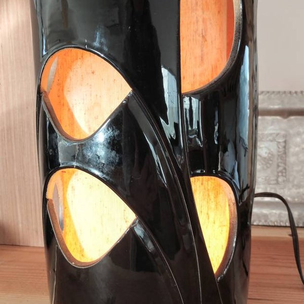 Ceramic Cut Out Lamp - Etsy
