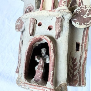 Terra Cotta Church Mexican Traditional Handmade 9 Inch - Etsy