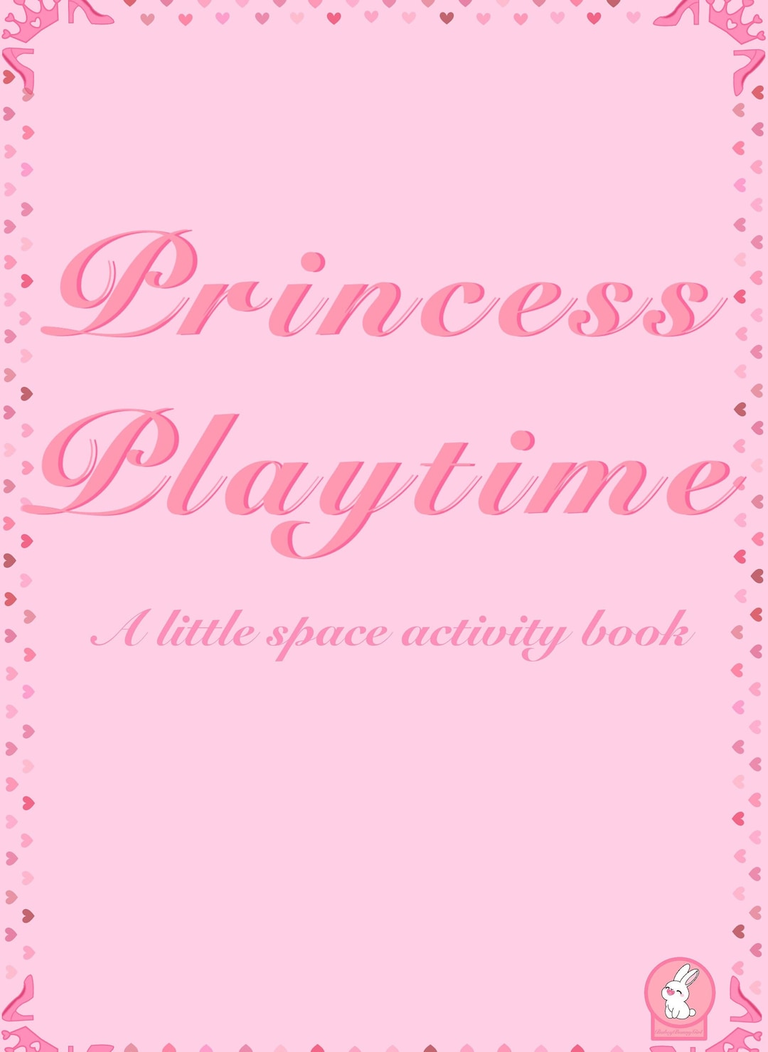 Age Regression, AGERE, Little Space, Princess Themed Activity Book for ...