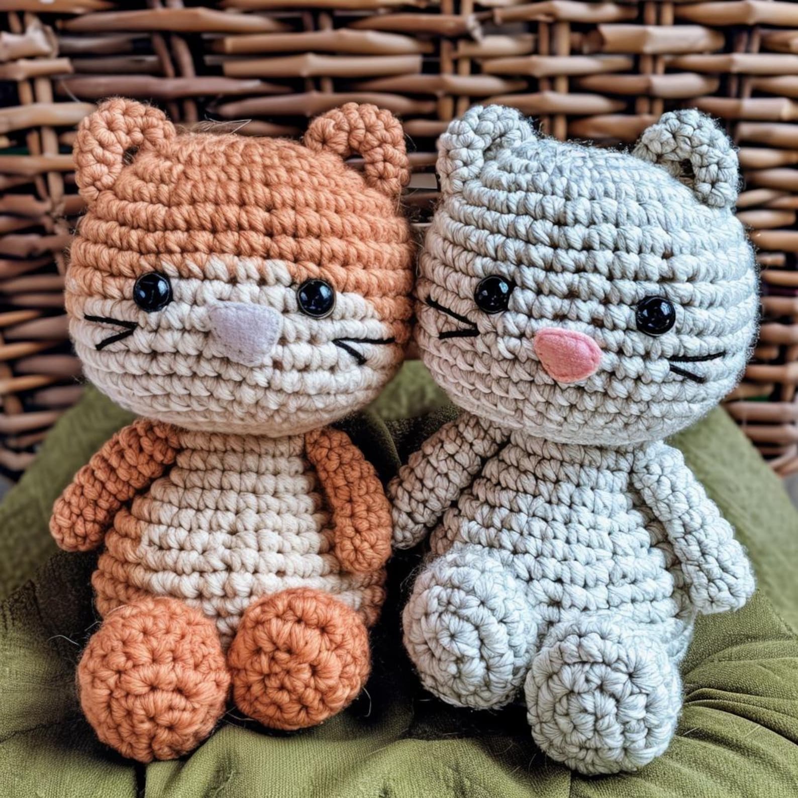 Cat Crochet Pattern Crochet Pattern for Cat, How to Crochet Cat, Kitty ...