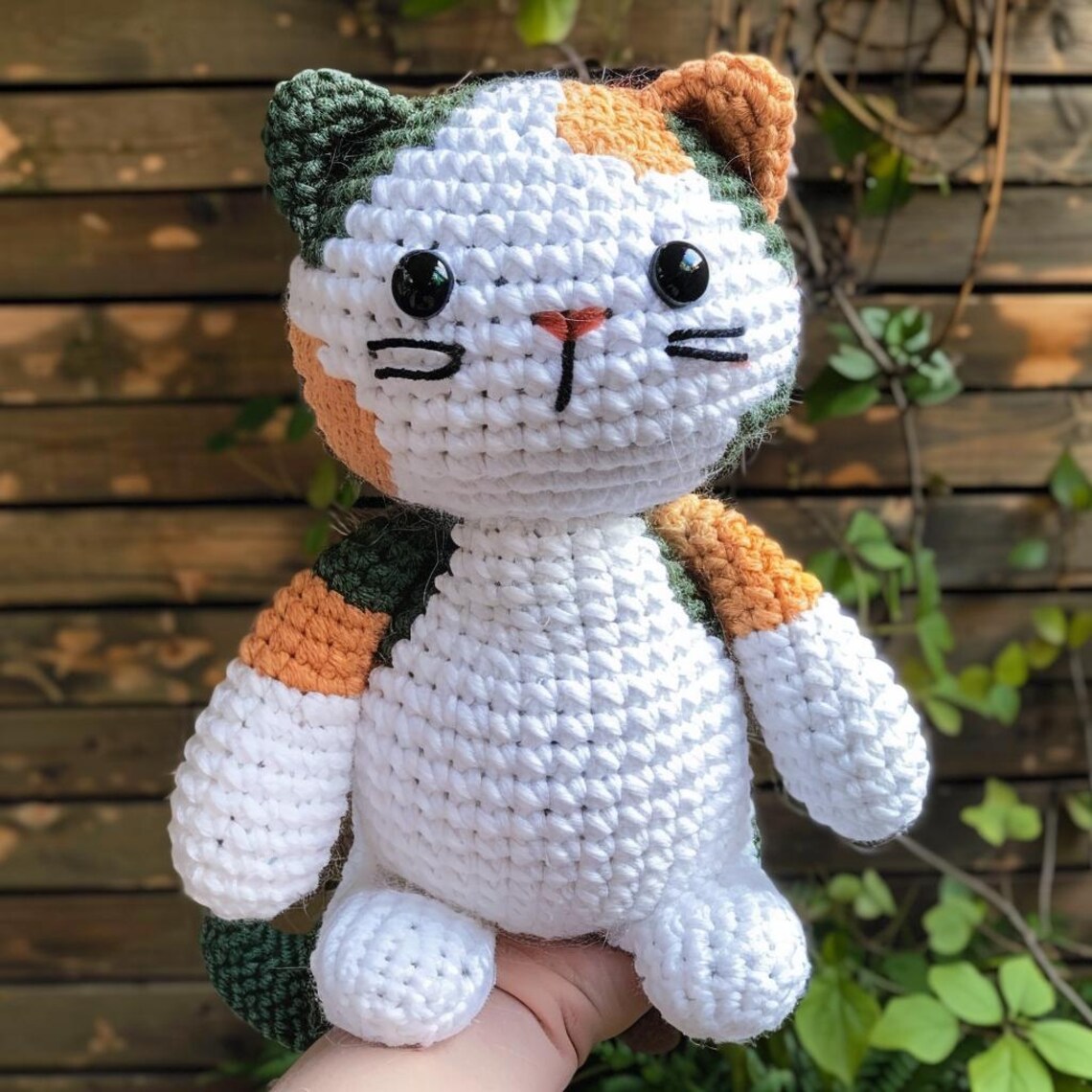 Cat Crochet Pattern Crochet Pattern for Cat, How to Crochet Cat, Kitty ...