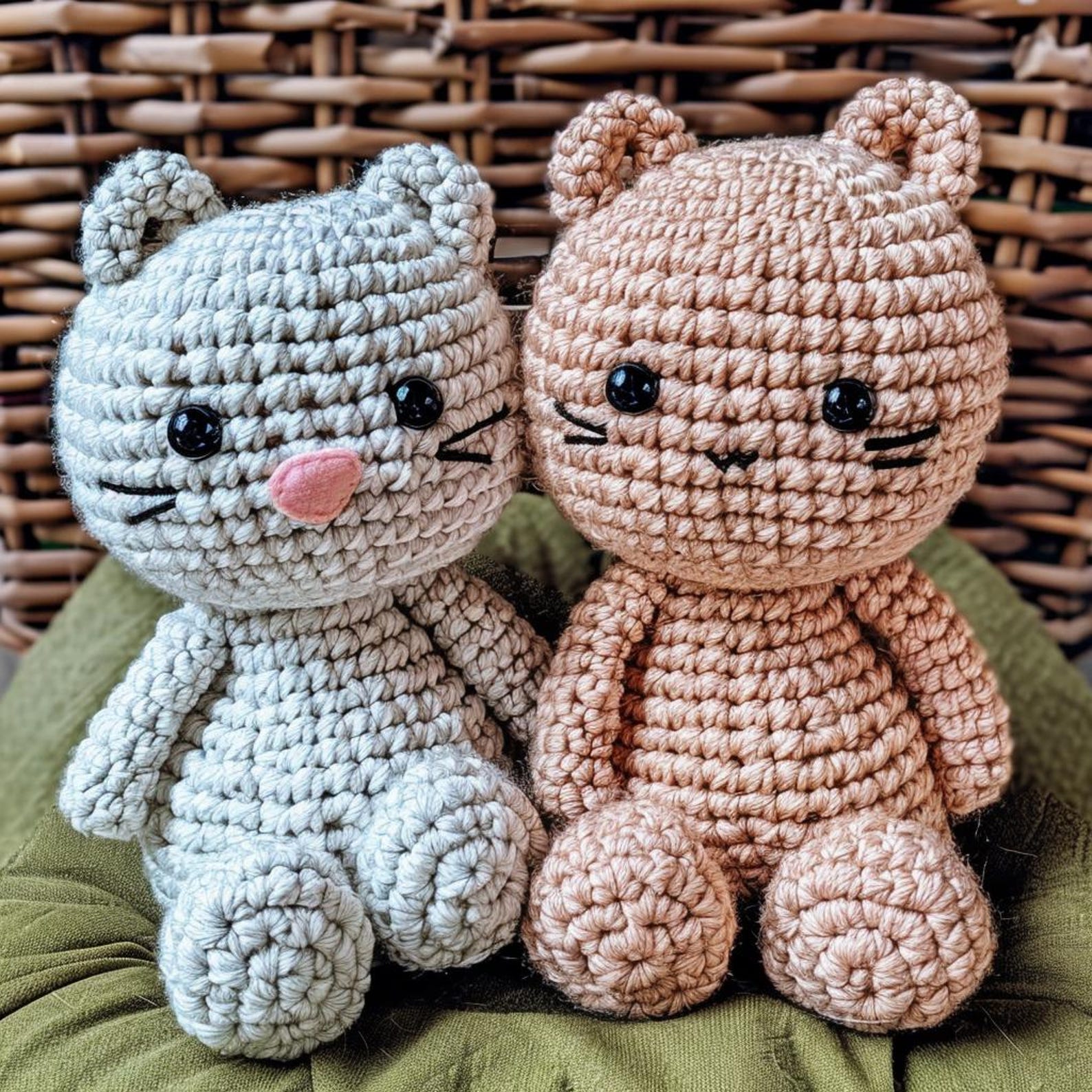 Cat Crochet Pattern Crochet Pattern for Cat, How to Crochet Cat, Kitty ...