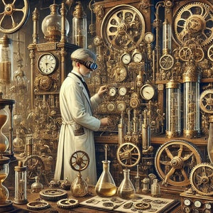 Desktop Wallpaper: A Victorian-era Laboratory - Etsy