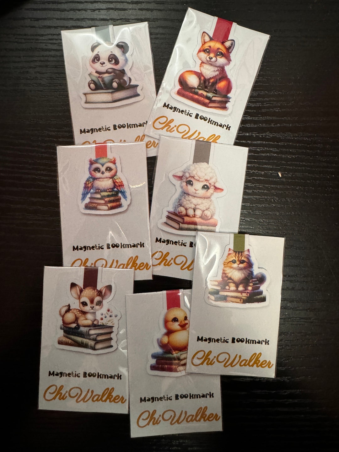 Magnetic Bookmark - Choose From Bambi, Whiskers, Quackers, Rusty ...