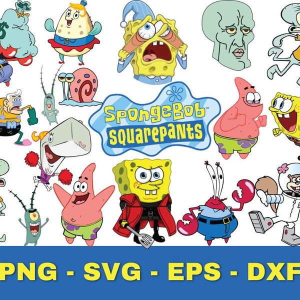 Spongebob Png - Etsy